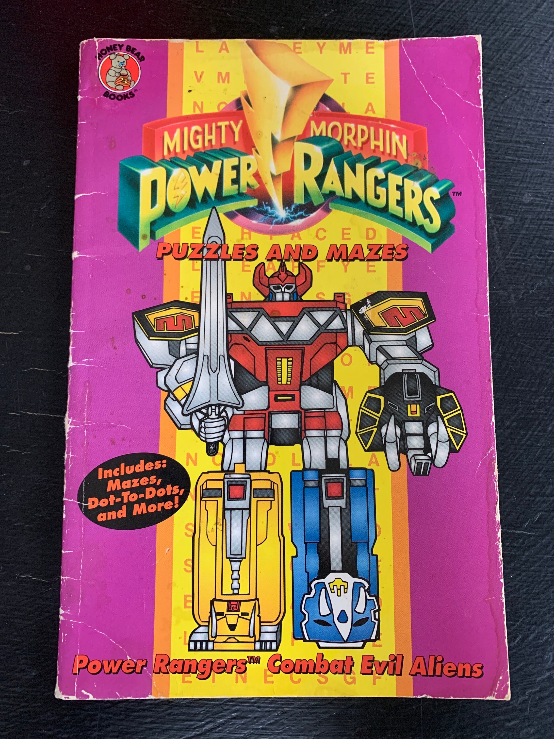 Might Morphin Power Rangers Puzzles and Mazes/ Power Rangers - Etsy