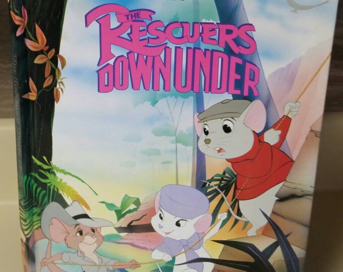 Walt Disney's the Rescuers Down Under/vintage - Etsy