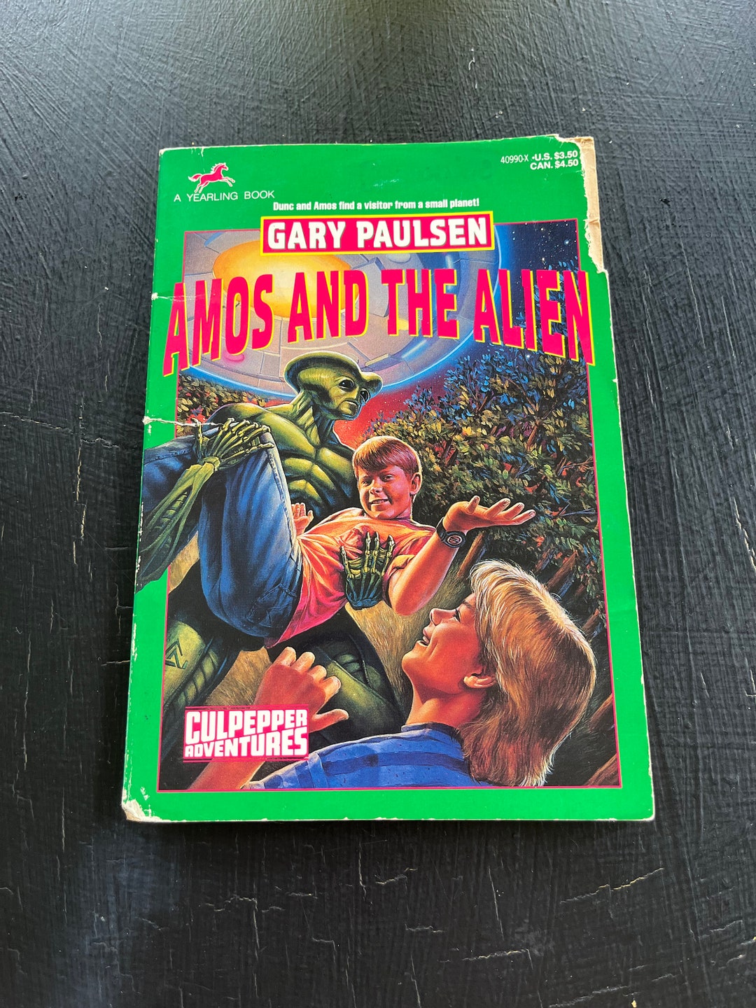 Amos and the Alien by Gary Paulsen/ Culpepper Adventures/ Paperback ...