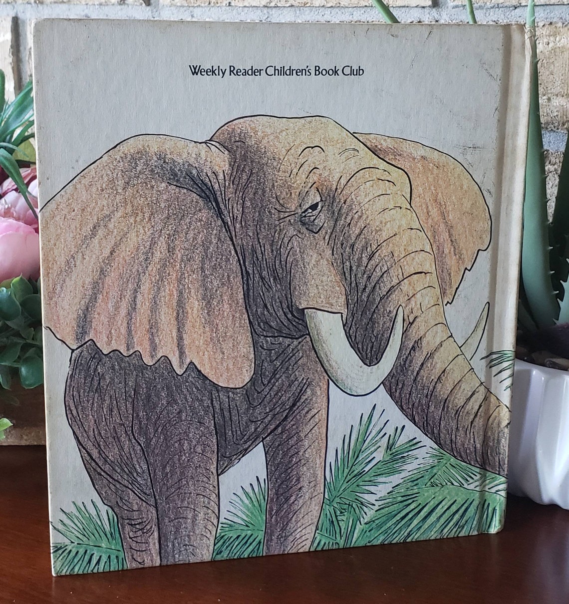 The Ant and the Elephant Written and Illustrated by Bill | Etsy