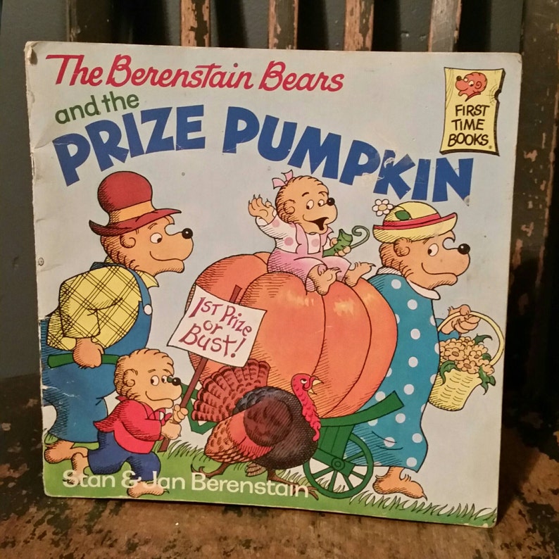 The Berenstain Bears and the Prize Pumpkin/childs Book/stan - Etsy