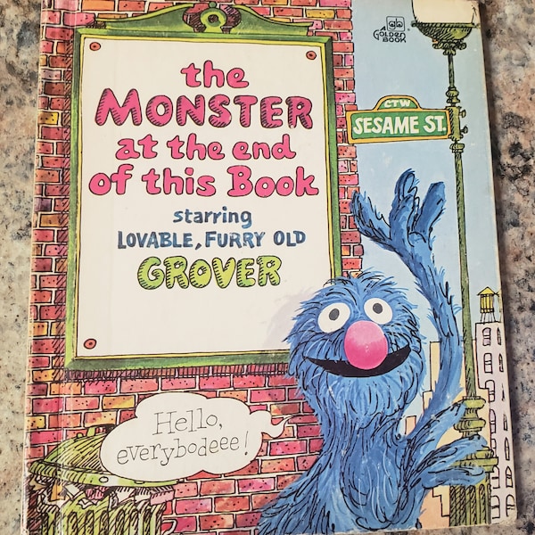Monster at the End of This Book Svg - Etsy