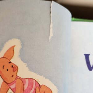 Winnie the Pooh the Unbouncing of Tigger/large Golden Book Storybook ...