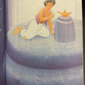 Disney’s Aladdin Little Golden Book / Nostalgic Gift/ Vintage 1992 ...