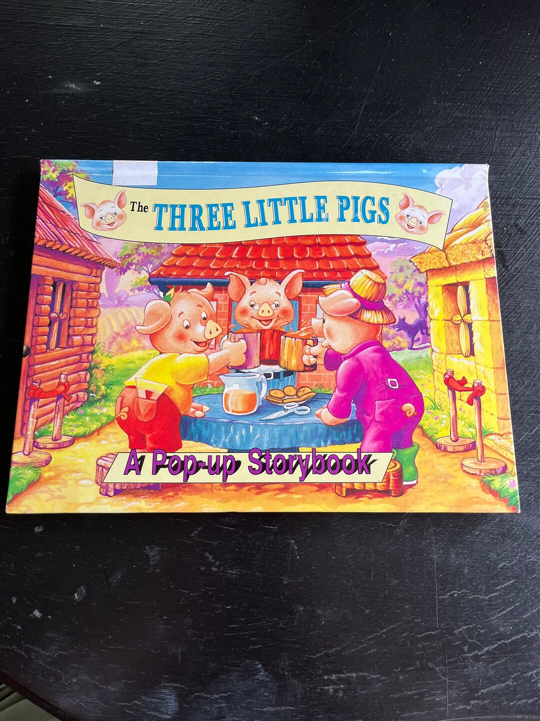The Three Little Pigs: A Pop-up Storybook/ Landolls Book/ Vintage 1995 ...