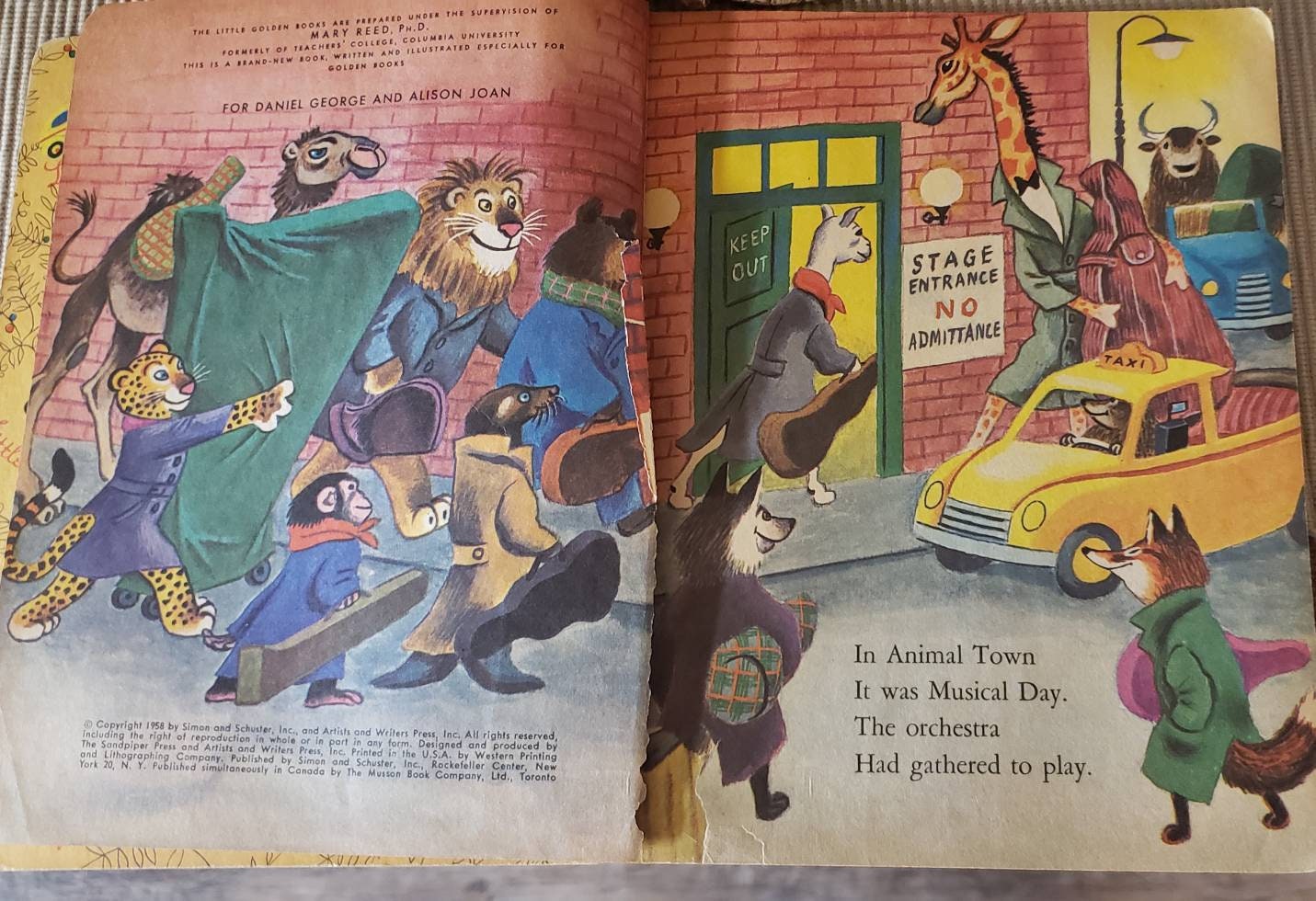 Animal Orchestra by Ilo Orleans/tibor Gergely/vintage 1958 Little ...