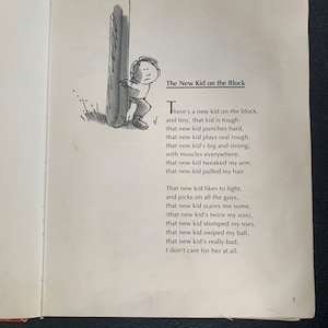 The New Kid on the Block/ Poems by Jack Prelutsky/ Hardcover Book ...
