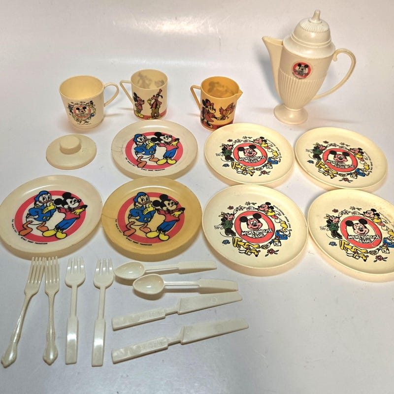 Plastic Tea Set - Etsy