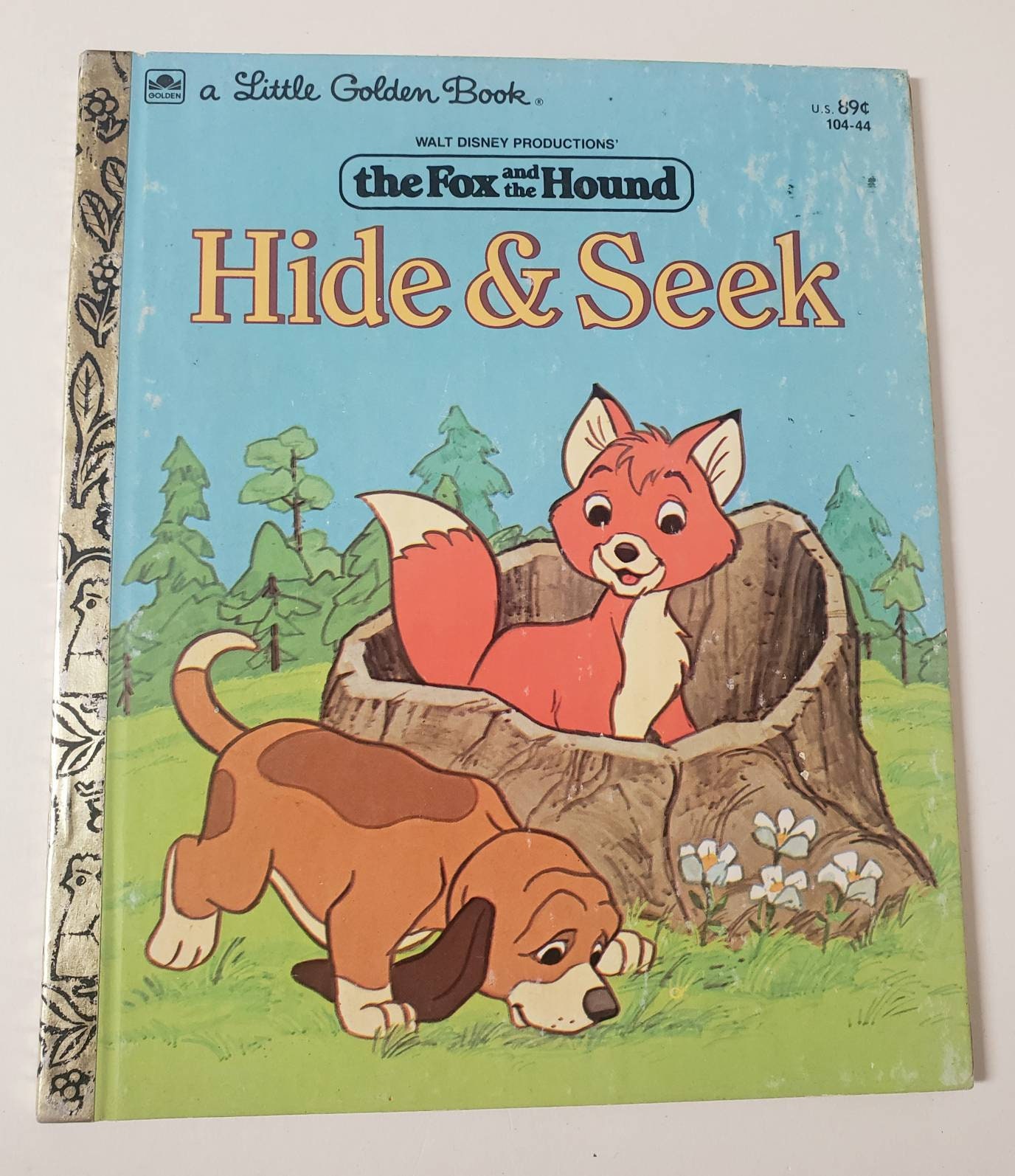 Walt Disney's the Fox and the Hound Hide and Seek/vintage - Etsy