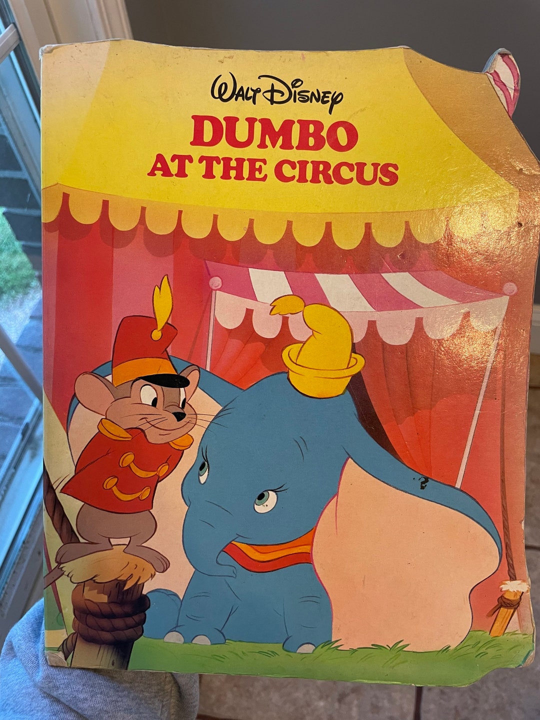 Walt Disney’s Dumbo at the Circus Board Book/ Nostalgic Gift/ Vintage ...