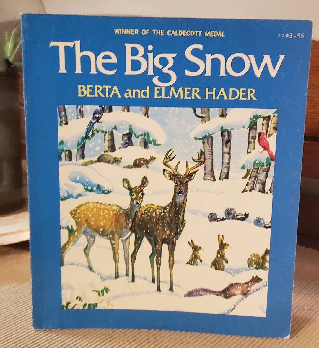 The Big Snow by Berta and Elmer Hader/vintage 1976 Children's Book ...