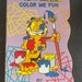 Garfield Color Me Fun by Jim Davis Benton Board Book/ Vintage 2002 ...