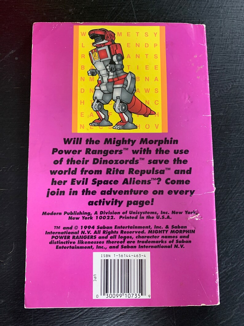 Might Morphin Power Rangers Puzzles and Mazes/ Power Rangers - Etsy