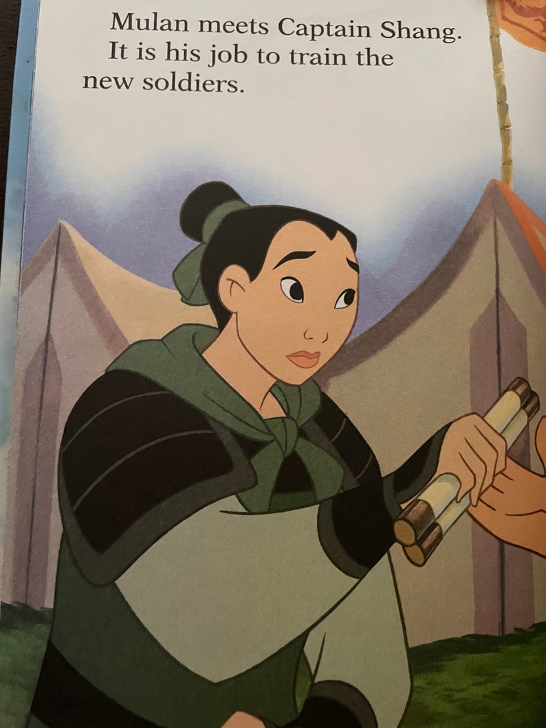 Disney’s Mulan, Mulan Saves the Day Scholastic Hardcover Book ...