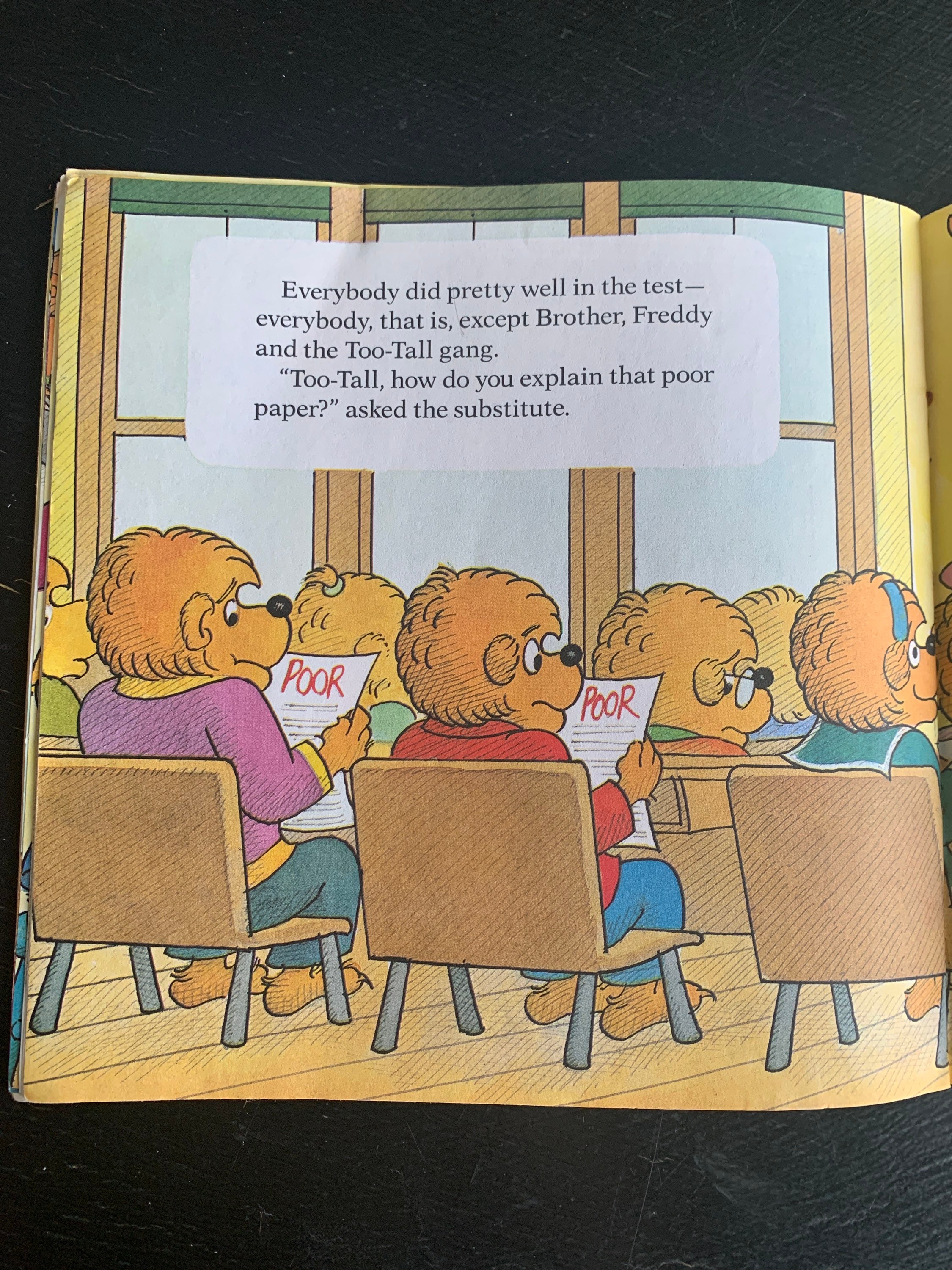 The Berenstain Bears and the Substitute Teacher by Stan & Jan - Etsy