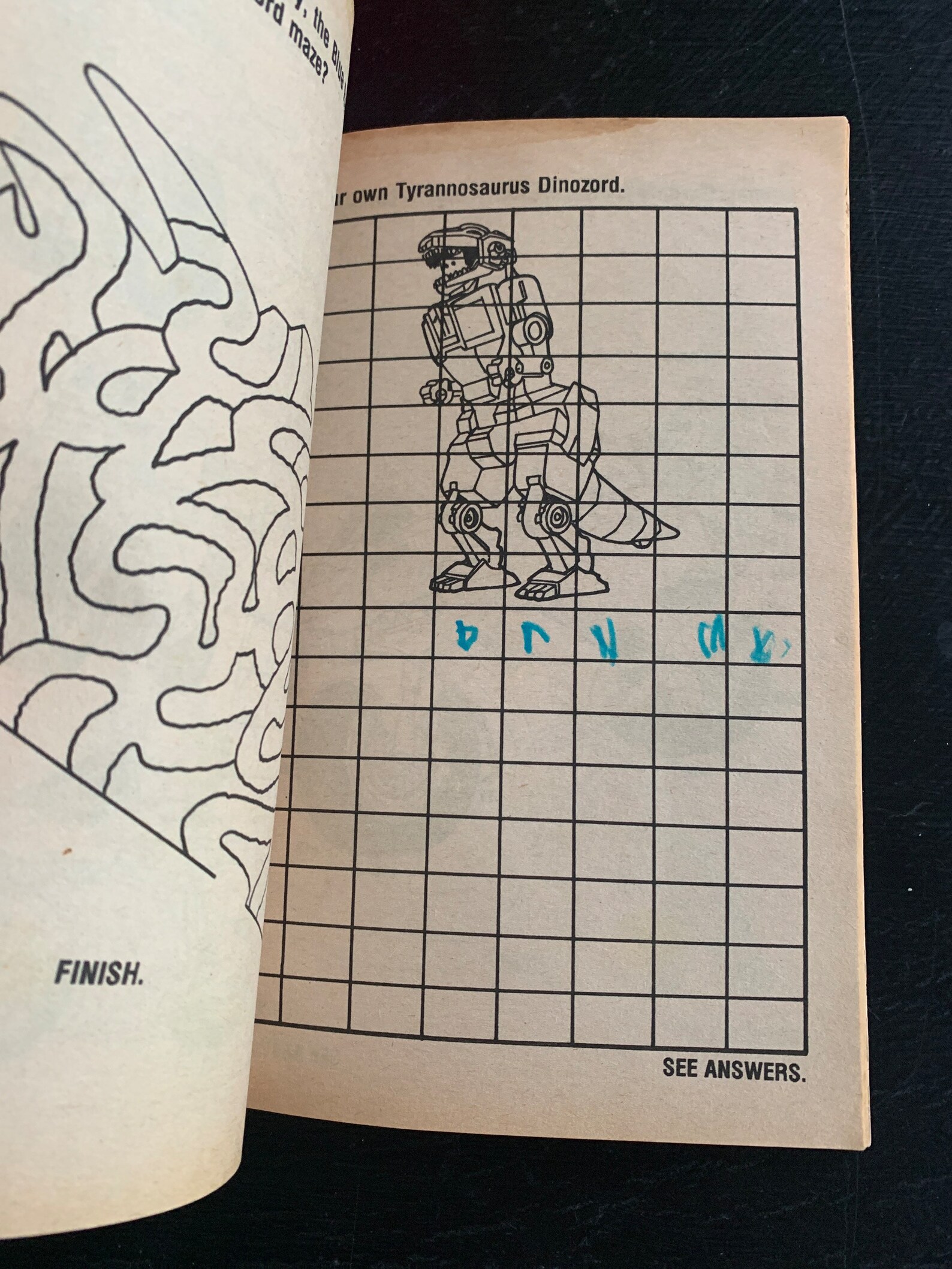 Might Morphin Power Rangers Puzzles and Mazes/ Power Rangers - Etsy