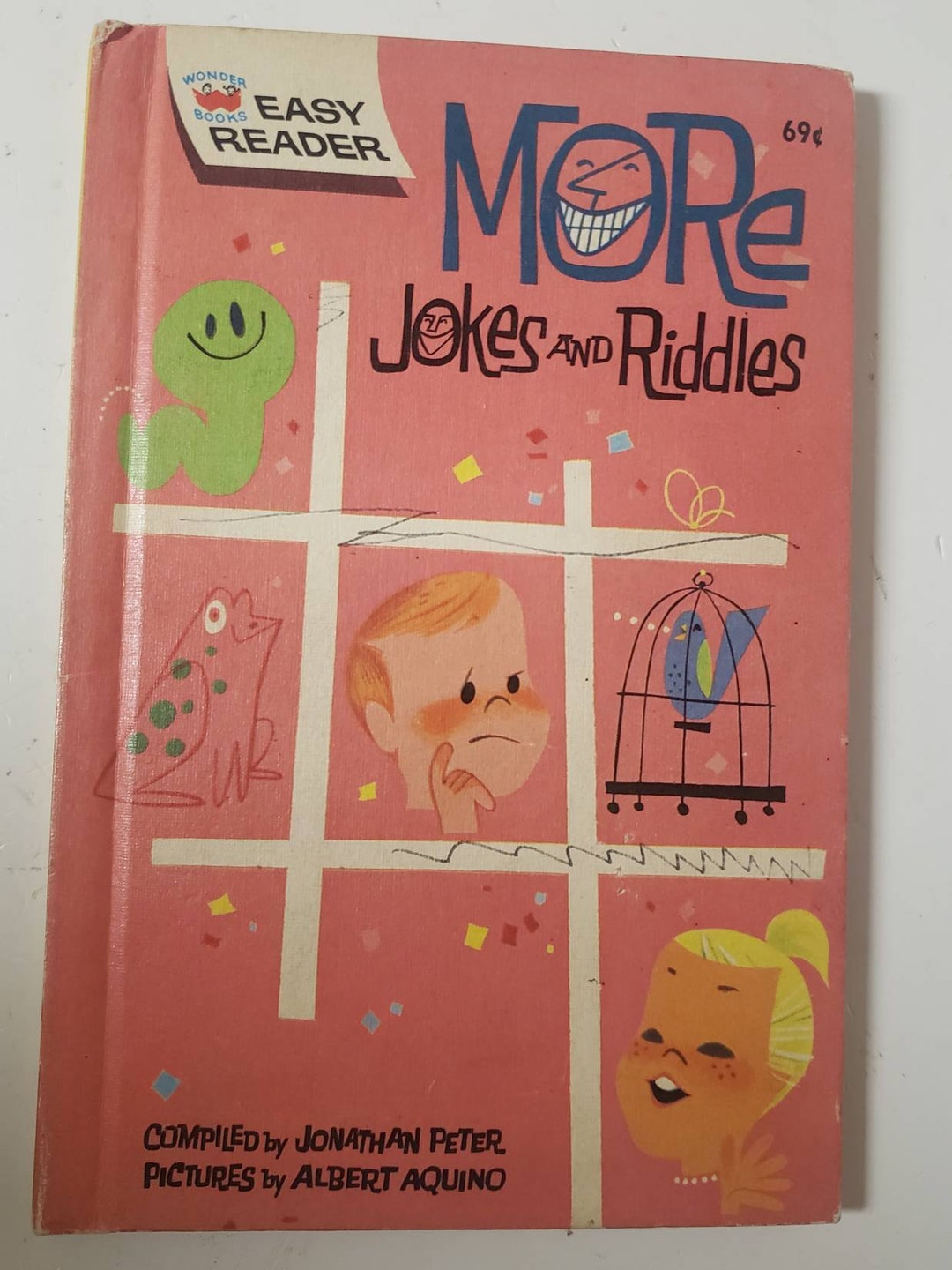 More Jokes and Riddles Compiled by Jonathan Peter/vintage 1963 Wonder ...