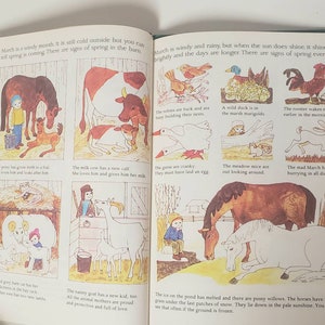 The Year at Maple Hill Farm by Alice and Martin Provensen Hardcover ...