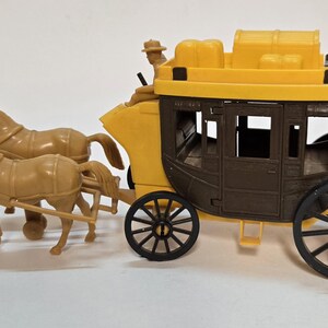 Stagecoach With Horses Toy/vintage 1960s Wells Fargo Promotional ...