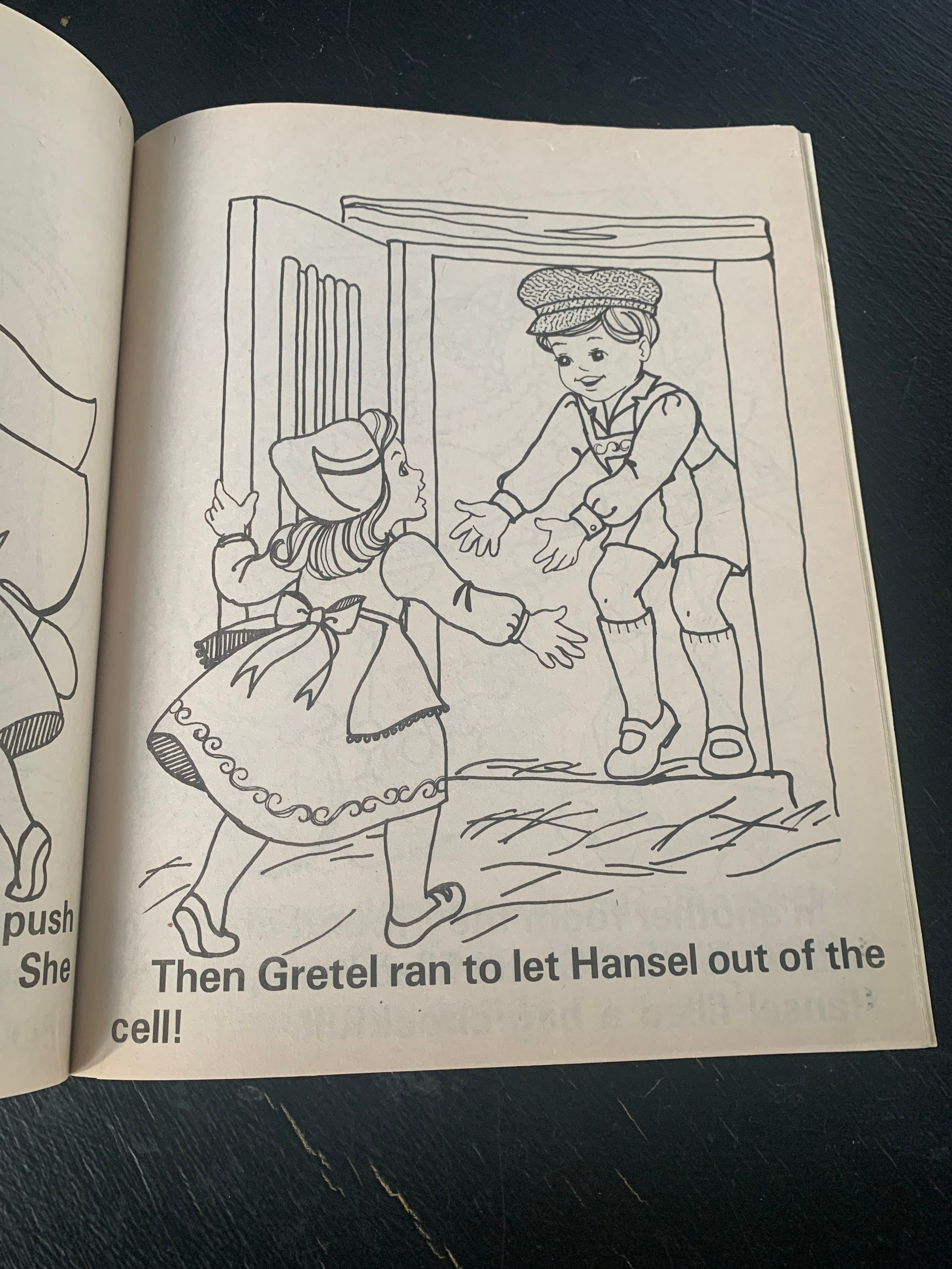 Hansel & Gretel/ Landoll Unused Coloring Book/ Vintage 1990/ - Etsy