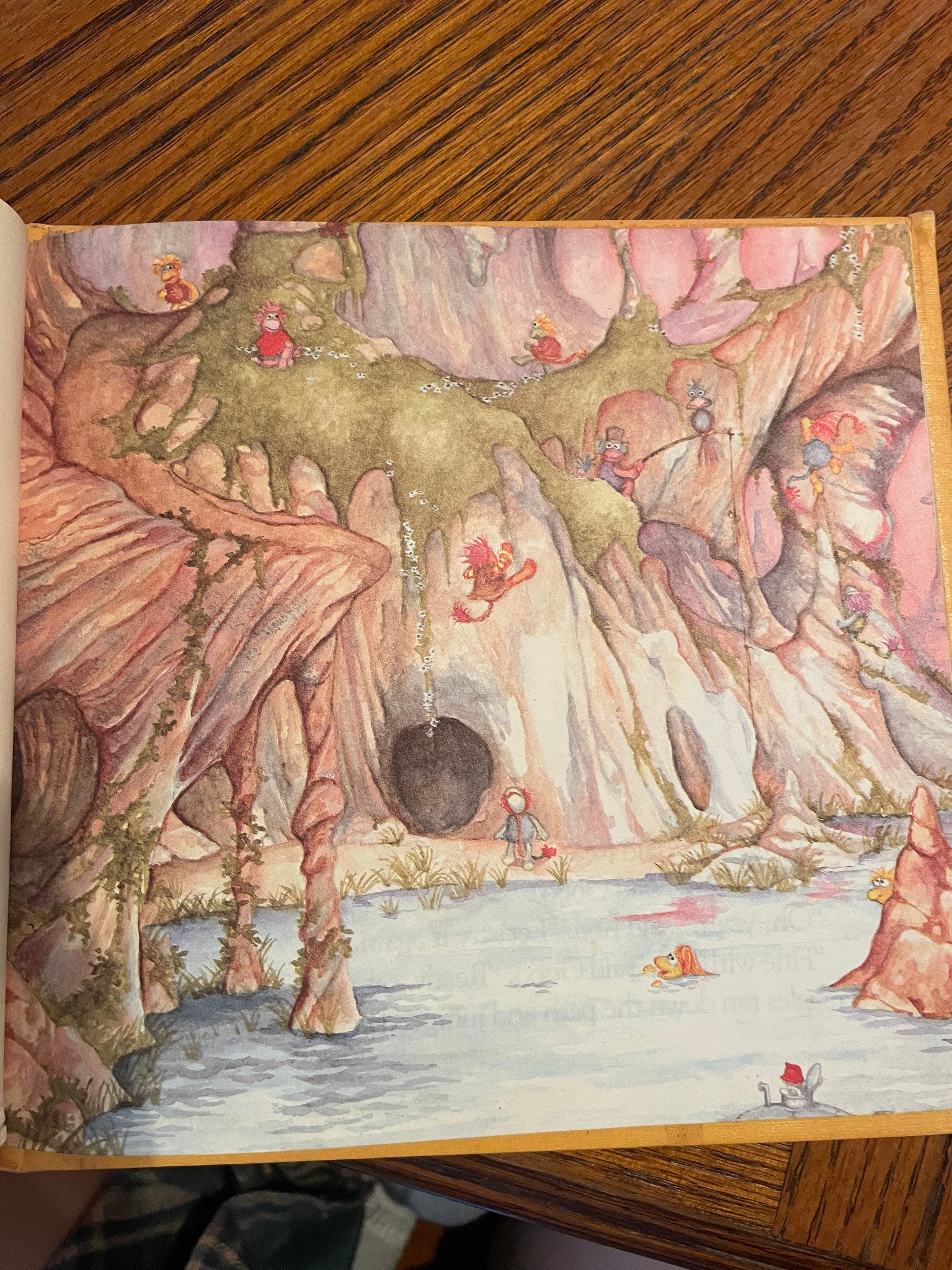 Fraggle Rock the Cave of the Lost Fraggle Weekly Reader / - Etsy