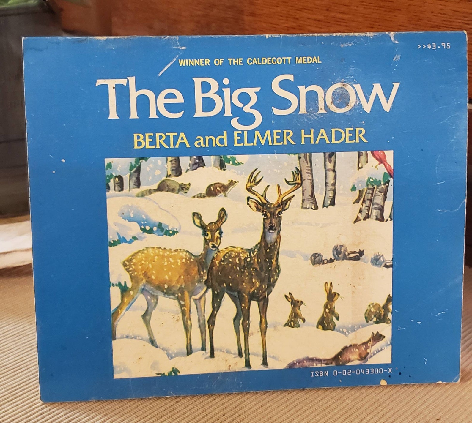 The Big Snow by Berta and Elmer Hader/vintage 1976 Children's Book ...