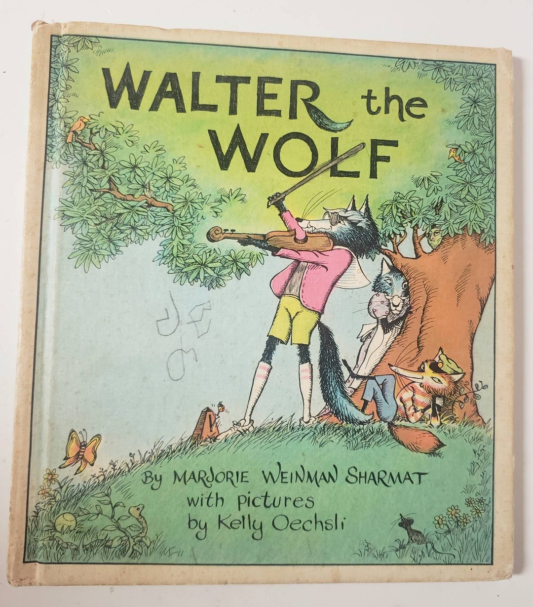 Walter the Wolf by Marjorie Weinman Sharmat/vintage 1975 Weekly Reader ...