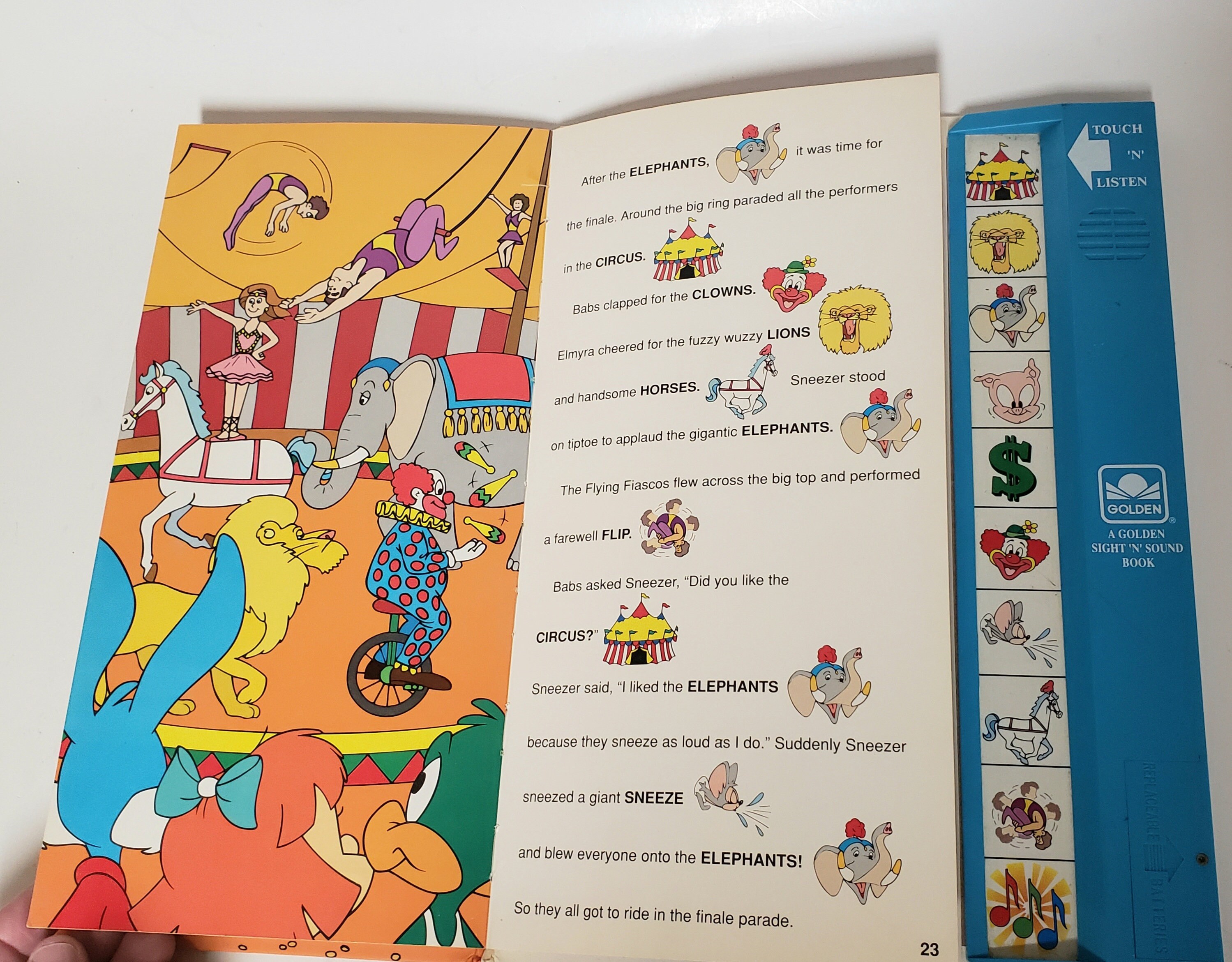 Tiny Toons Adventures the Circus Comes to Town Golden Sound - Etsy
