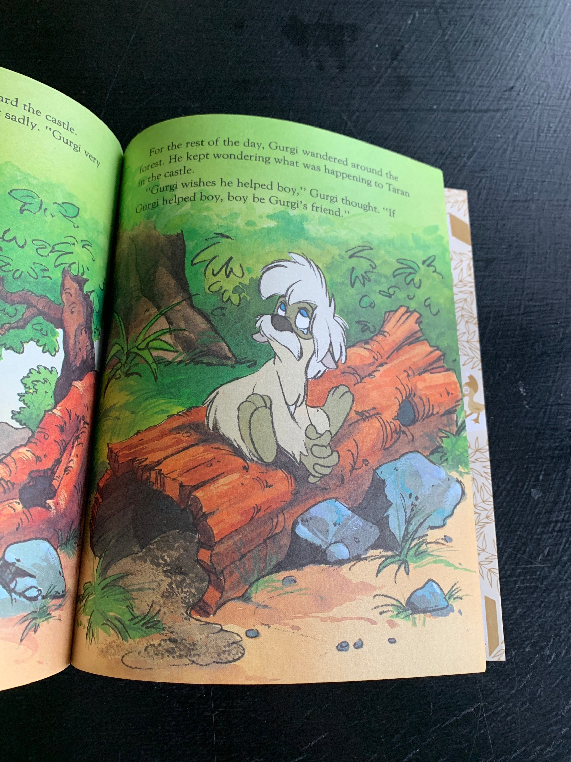 Walt Disneys the Black Cauldron: Taran Finds A Friend/ Little - Etsy