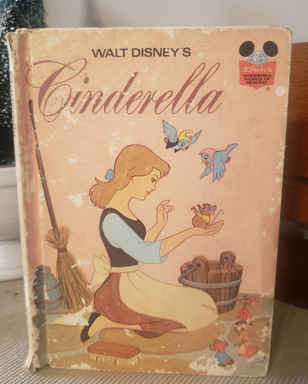 Cinderella Disneys Wonderful World of Reading/ Nostalgic Gift/ Vintage ...