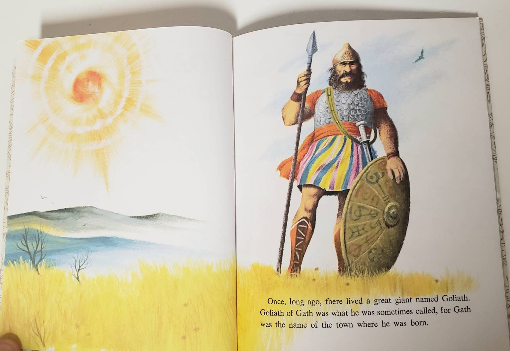 David and Goliath/vintage 1990s Little Golden Book/childrens - Etsy