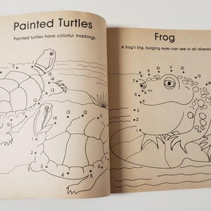 Weird Sea Creatures A Dot to Dot Coloring Book/vintage 1992 Watermill ...