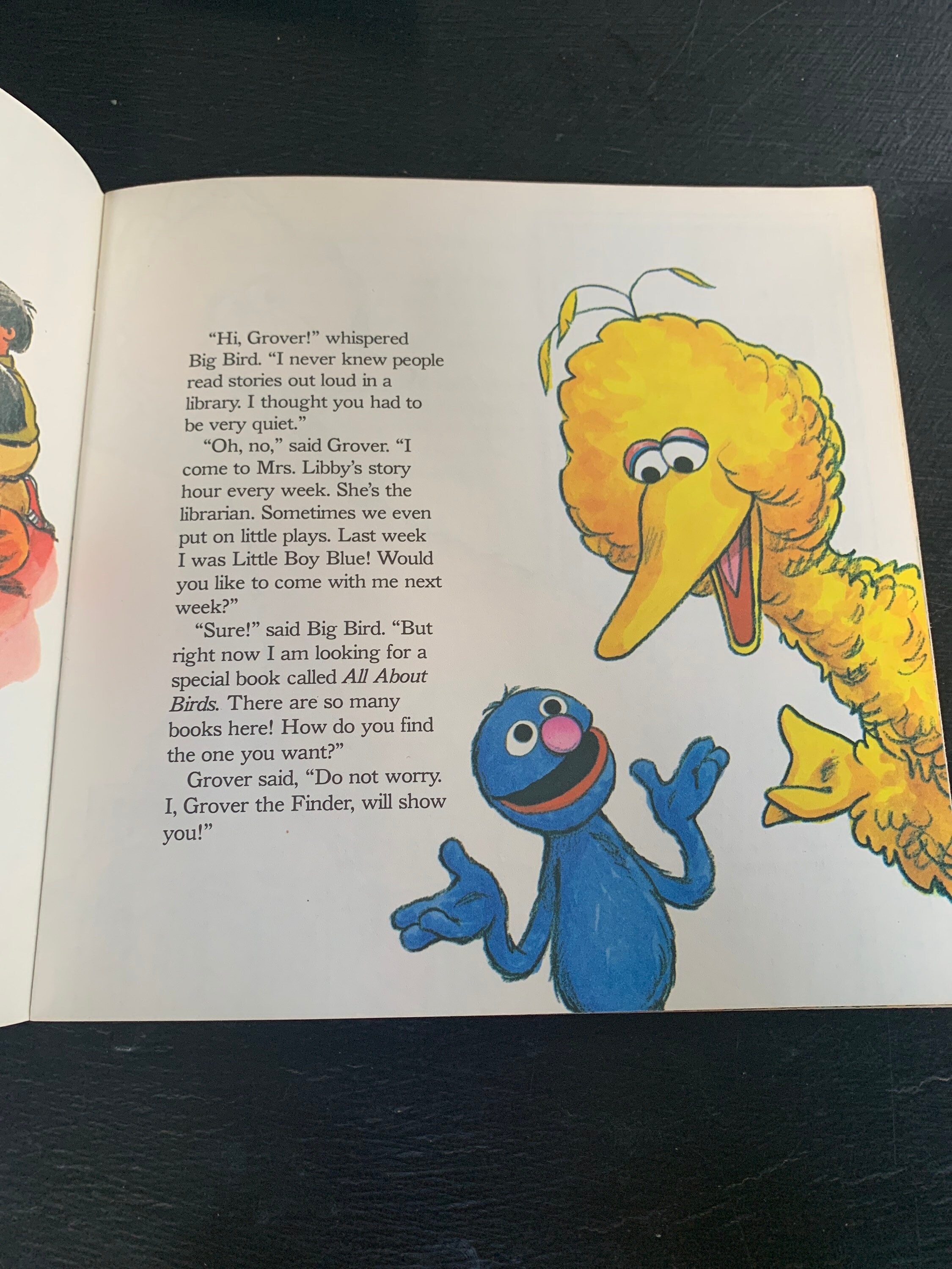 A Visit to the Sesame Street Library/ Picture-back Book/ - Etsy