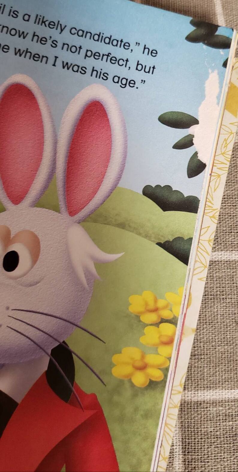 Peter Cottontail is on His Way by Andrea Posner/Vintage 2000 | Etsy