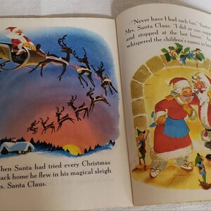 Walt Disney's Santa's Toy Shop/vintage 1979 Little Golden Book ...