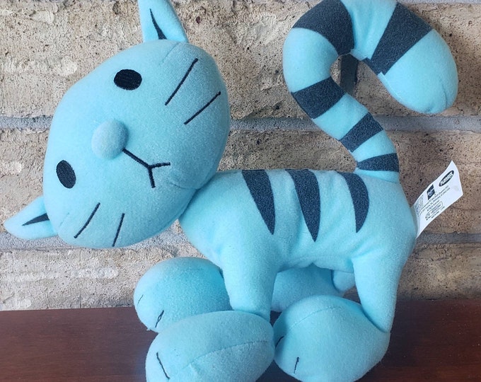 Bob the Builder Cat Pilchard Plush Toy/vintage 2001 Hasbro/playskool ...