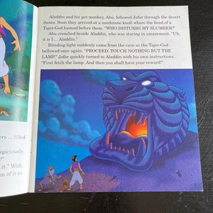 Disney’s Aladdin: Adventure in the Cave of Wonders/ Read Along ...