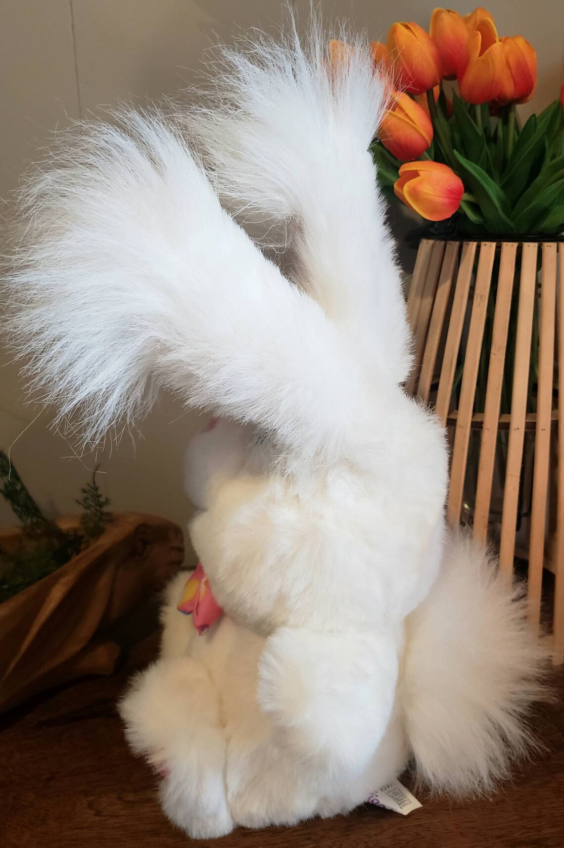 Giggle Bunny Plush/vintage 1993 Dan Dee Giggle Easter Bunny - Etsy