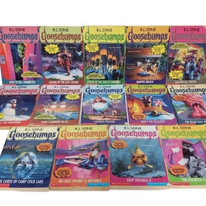 Goosebumps R.L. Stine Complete Set Original Series 1-62 Scholastic Good ...