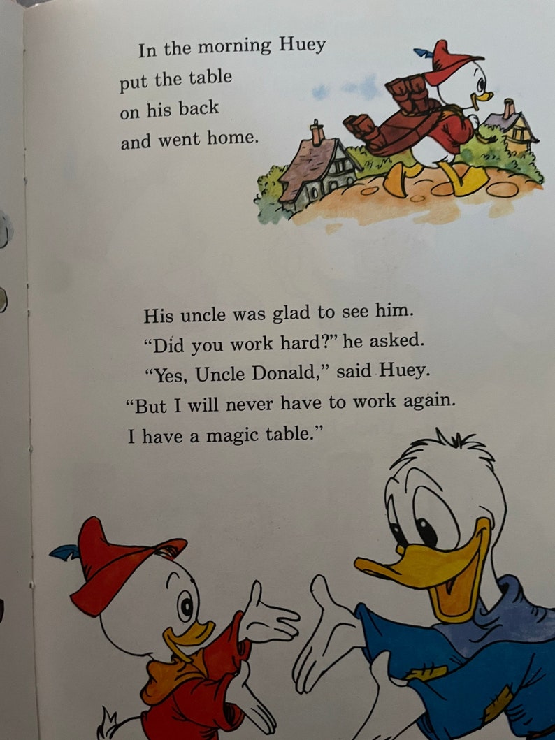 Donald Duck and the Magic Stick Disneys Wonderful World of - Etsy