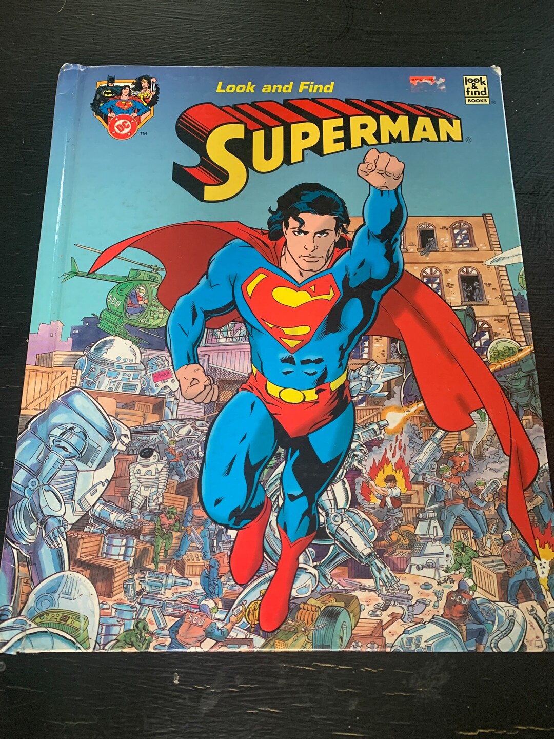 Look and Find: Superman by Joe Edkin/ Hardcover Look and Find Book ...