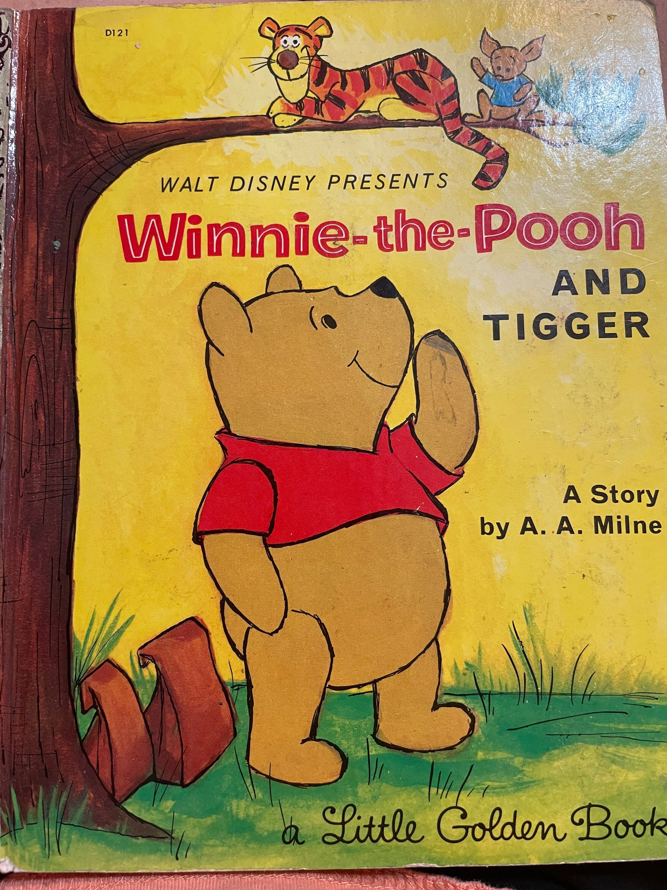 Walt Disneys Winnie the Pooh and Tigger Little Golden Book - Etsy