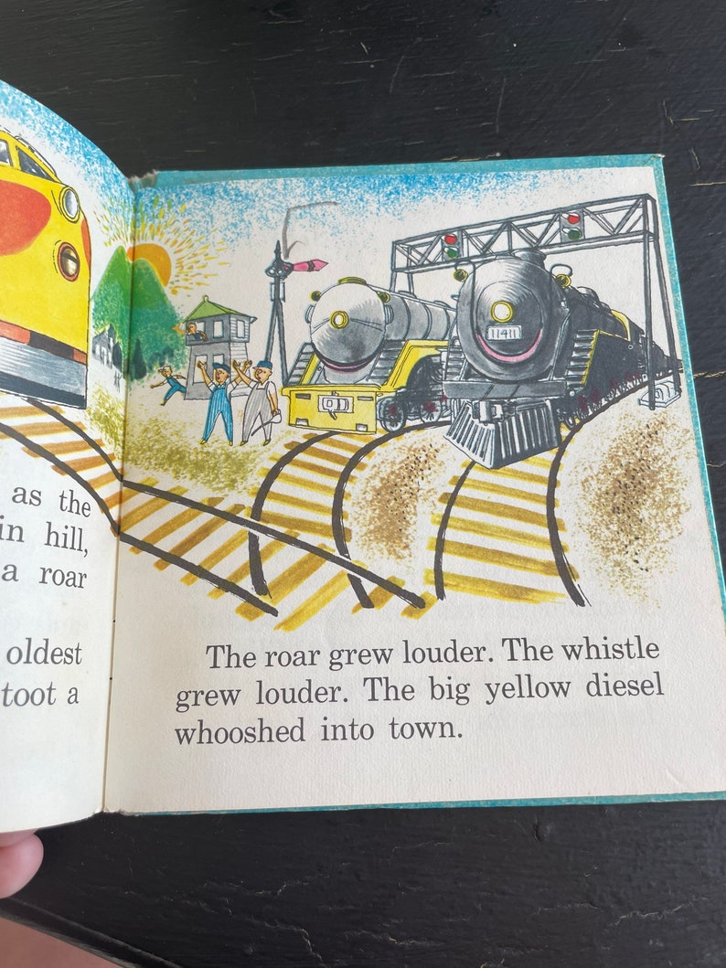 Roundabout Train Whitman Tell A Tale / Vintage 1958/ | Etsy