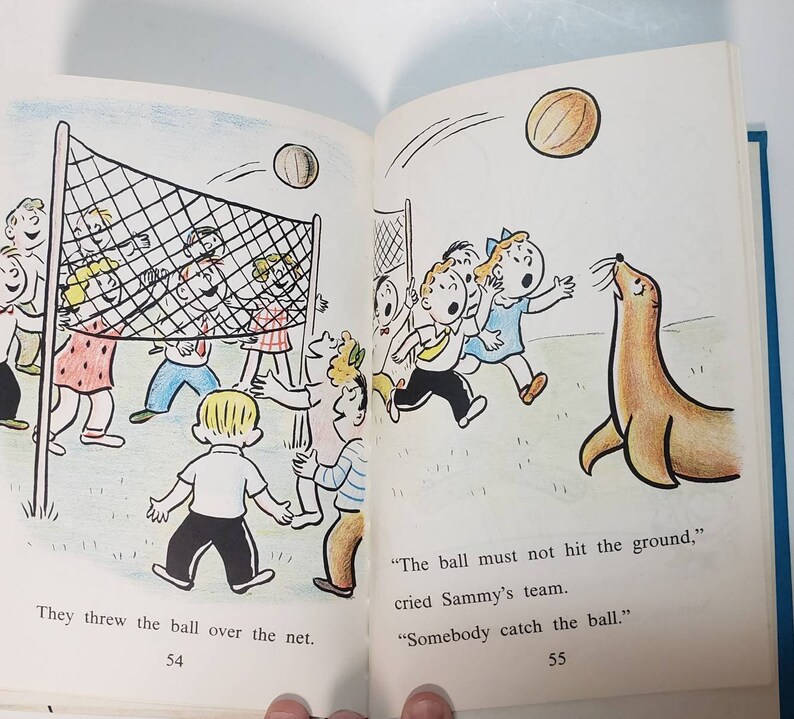 Sammy the Seal by Syd Hoff/vintage 1959 Harper & Row Hardcover Book ...