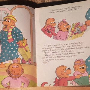 The Berenstain Bears "trick or Treat" First Time Book Paperback by Stan ...