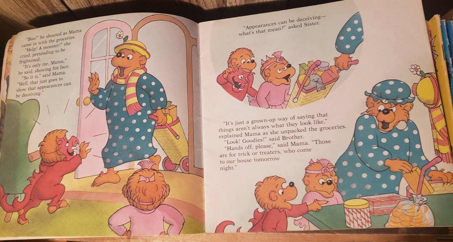 The Berenstain Bears trick or Treat First Time - Etsy