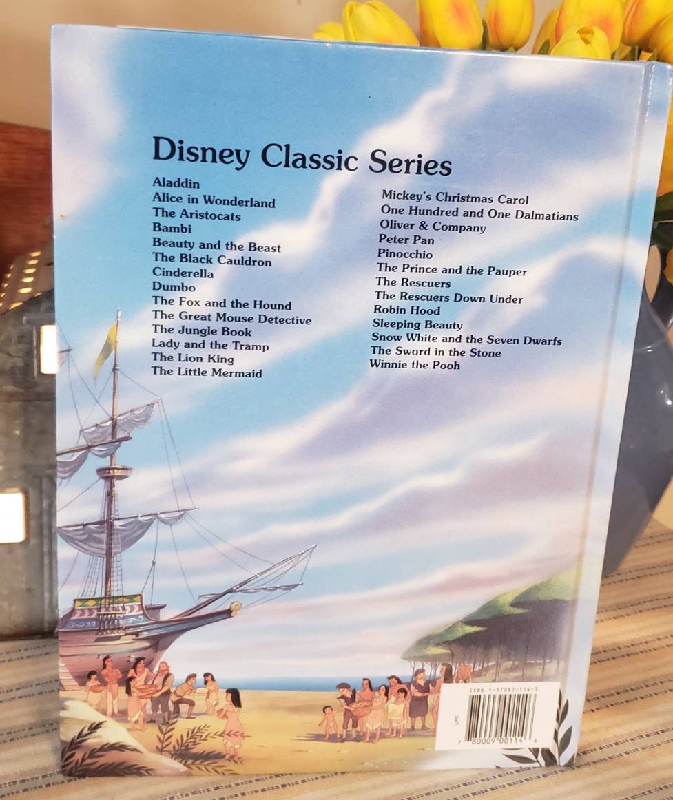 Disney's Pocahontas Storybook/vintage 1995 Childrens - Etsy