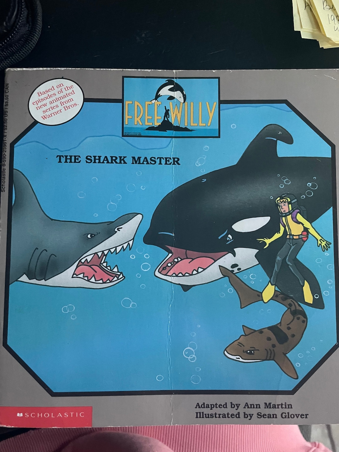 Free Willy the Shark Master Scholastic Paperback/ Vintage 1995 ...