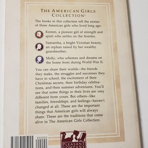 Meet Samantha an American Girl Book One/vintage 1986 Pleasant Company ...