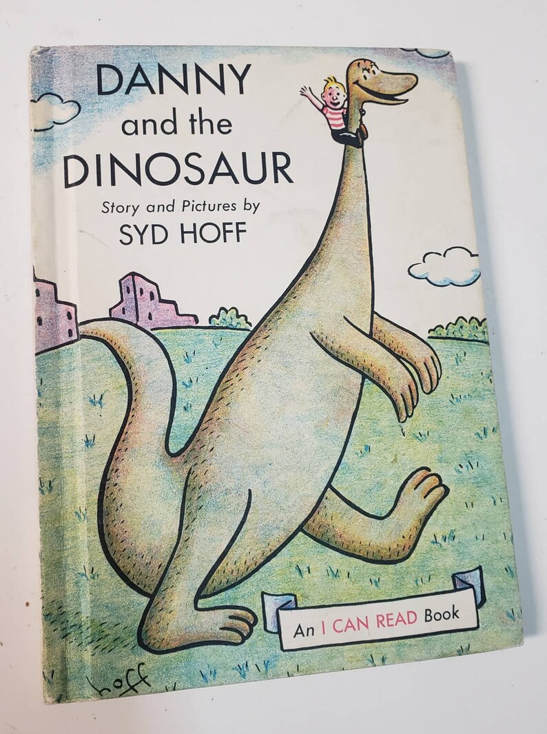 Danny and the Dinosaur by Syd Hoff/1958 Harper & Row Hardcover - Etsy